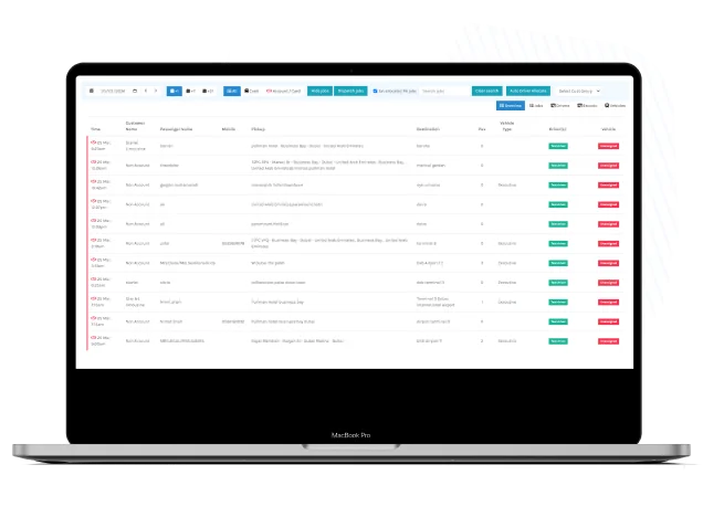 Taxi Dispatch System - TBMS
